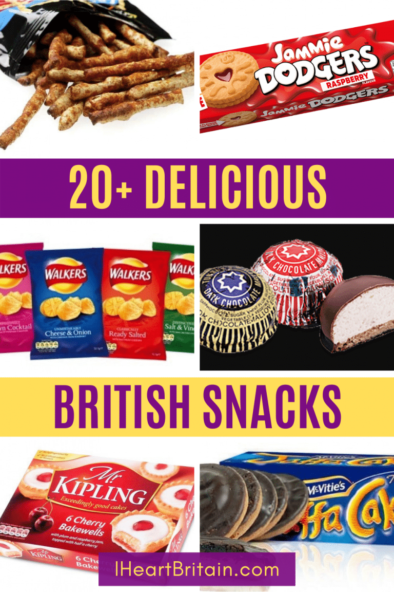 The Best British Snacks: Cakes, Biscuits, & Crisps - I Heart Britain