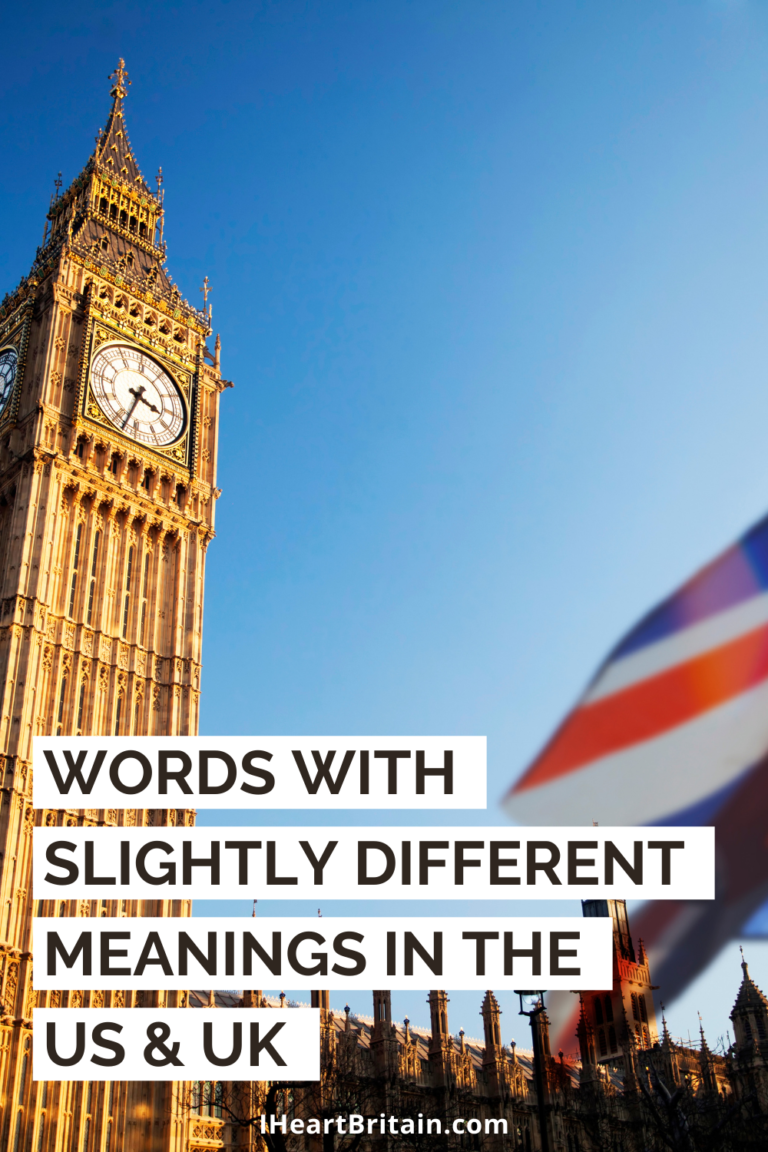 12 Words With Slightly Different Meanings in British English & US ...